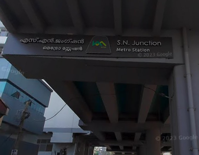 SN Junction Metro Station, Chithrappuzha Ponjassery Road, Kottakakom ...