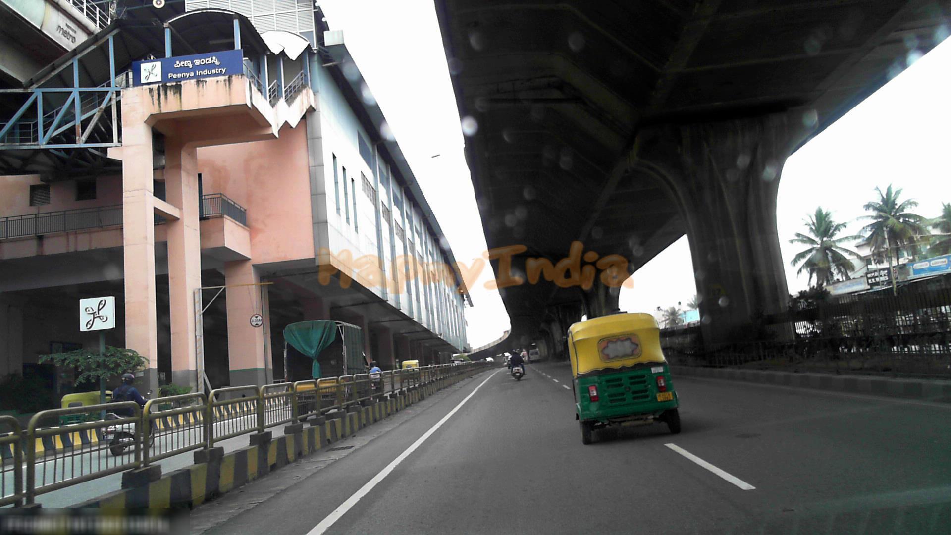 Peenya Industry Metro Station,