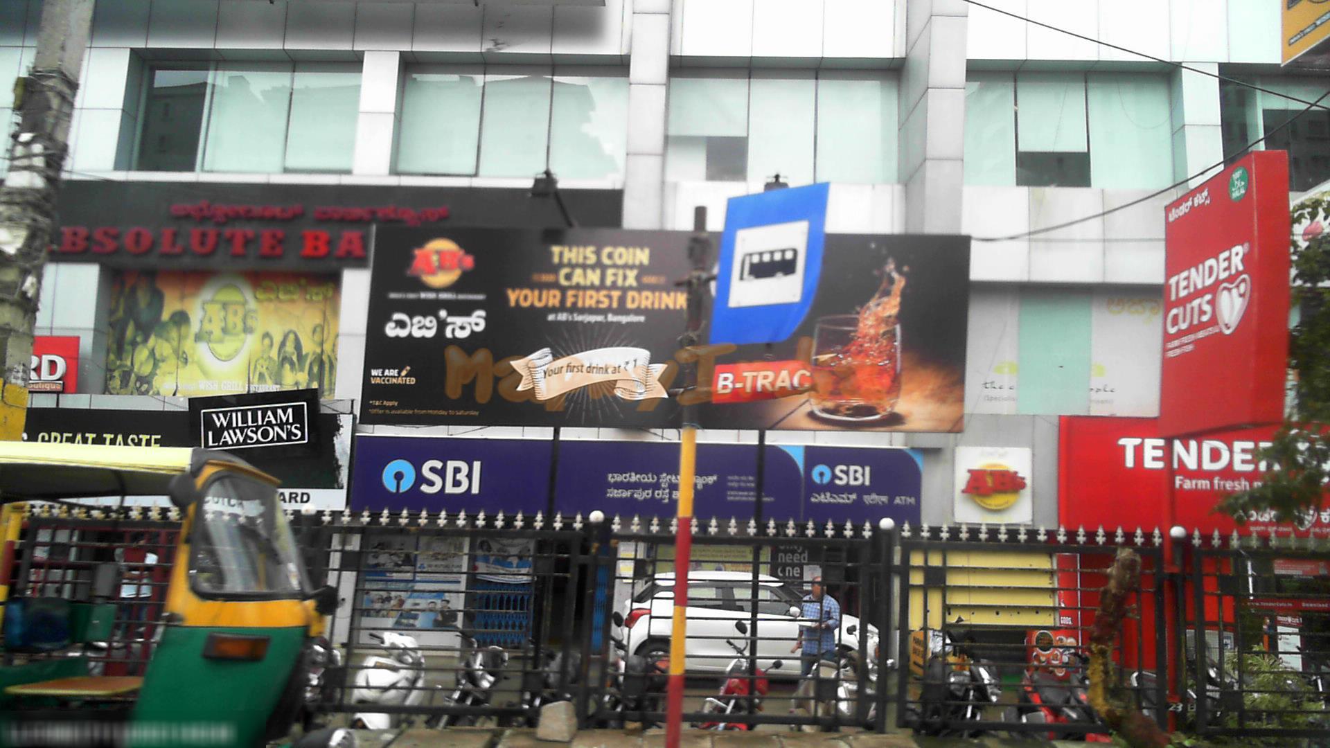 Bellandur Gate Bus Stop, Sarjapura Main Road, Bellandur Gate, Bellandur ...
