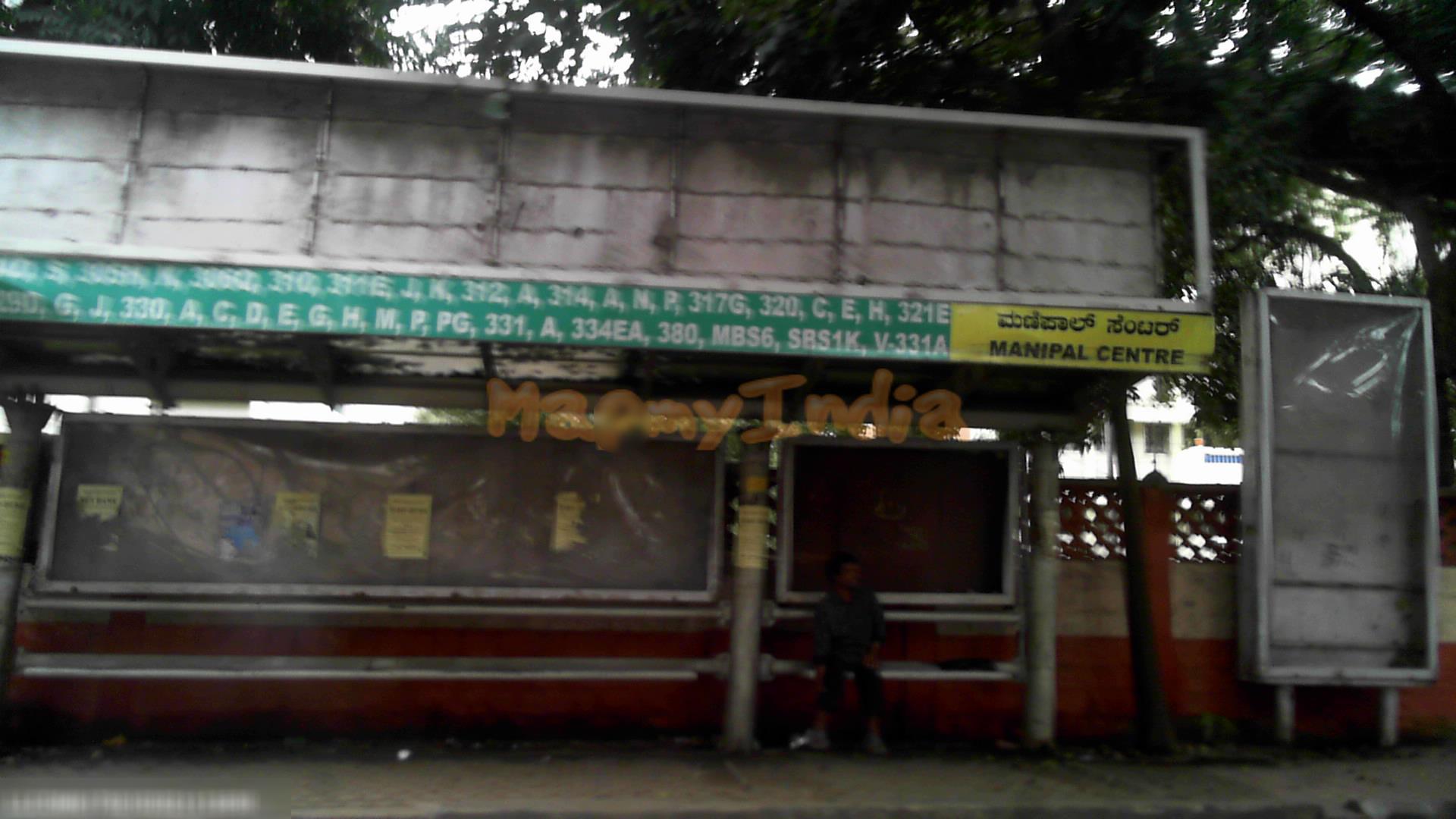 Manipal Centre Bus Stop, Manipal Centre Road, Shivaji Nagar, Bengaluru ...