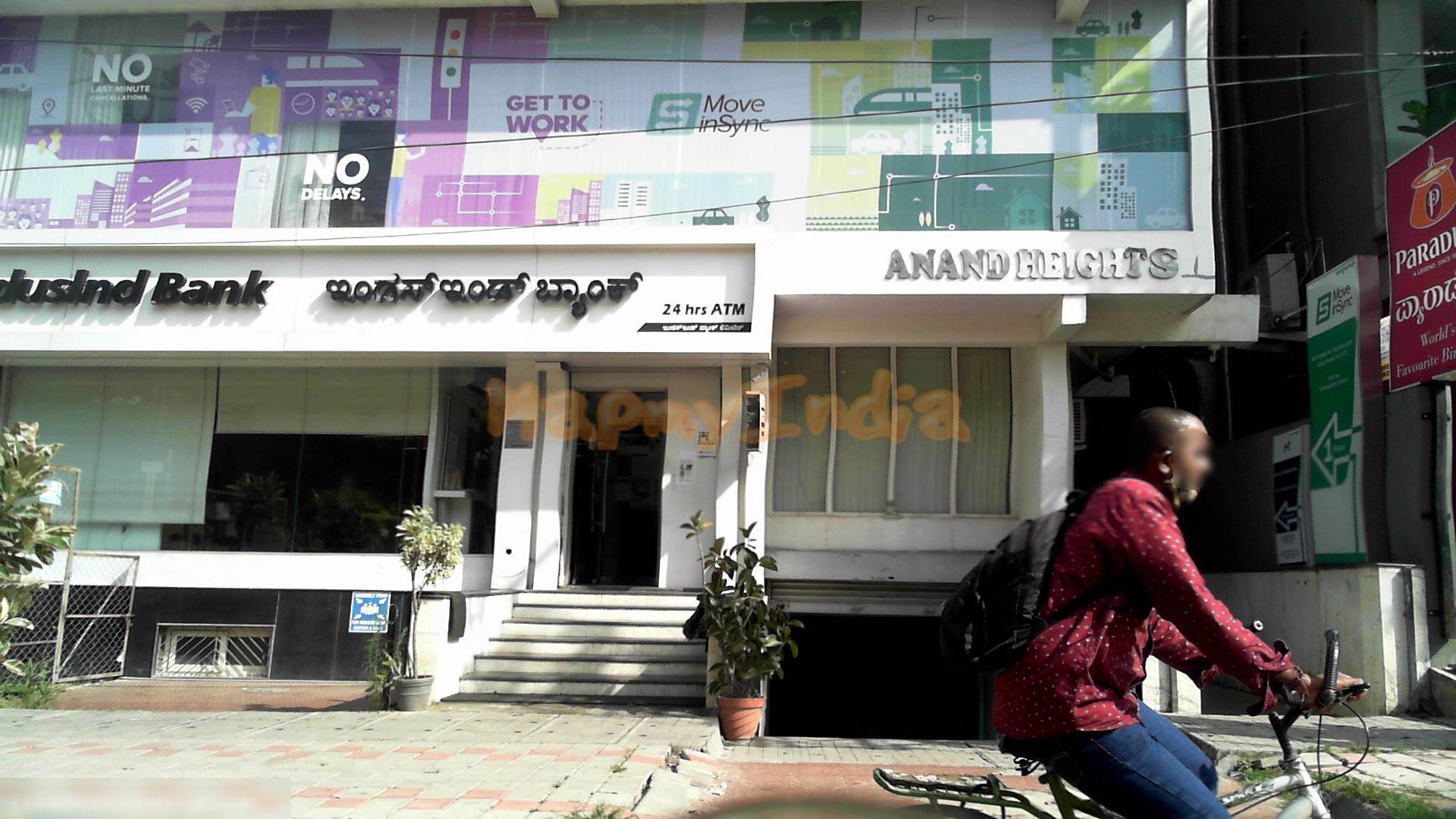 IndusInd Bank ATM, Anand Heights, Bengaluru, Karnataka, 560102