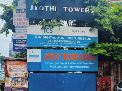 ION Digital Zone Thrissur, Jyothi Technologies, Jyothi Towers, Poothole ...