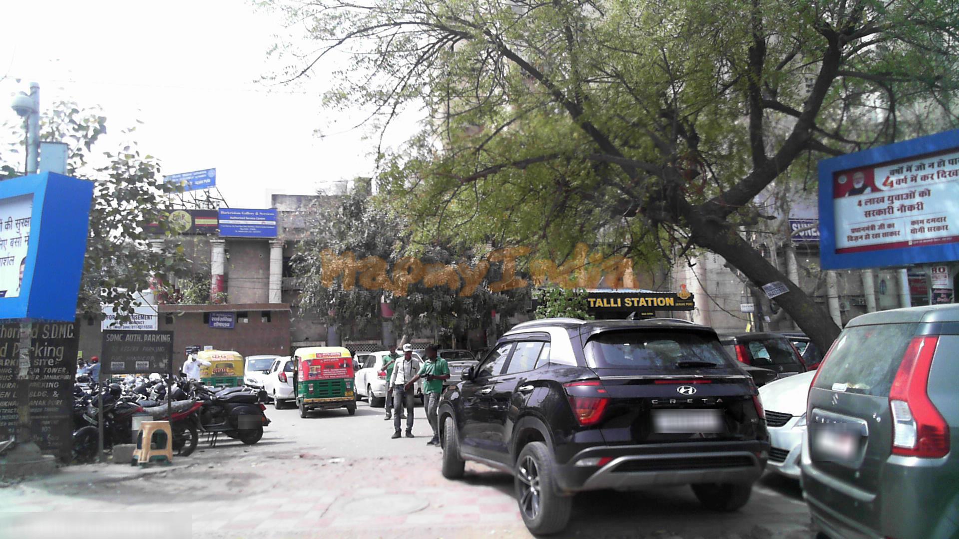 Janakpuri District Centre Parking, Professor Joginder Singh Marg ...