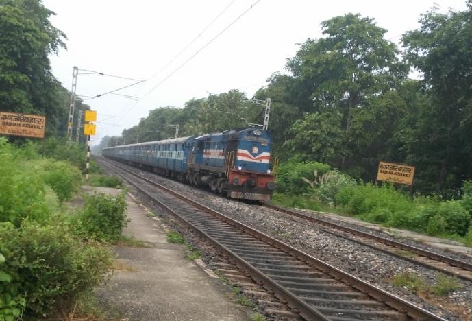 Babhanjyotiya Halt Railway Station, NH 727G, Mankapur, Gonda District ...