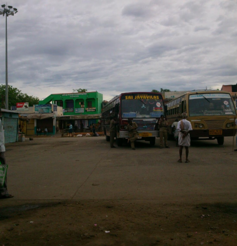 Kariyapatti Bus Stand, Kariapattivnr, Manthiriodai, District ...