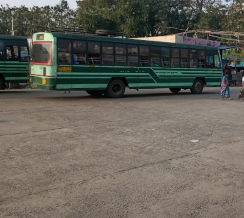Tenkasi Main Bus Stand, NH 744, Tenkasi, Tamil Nadu, 627814