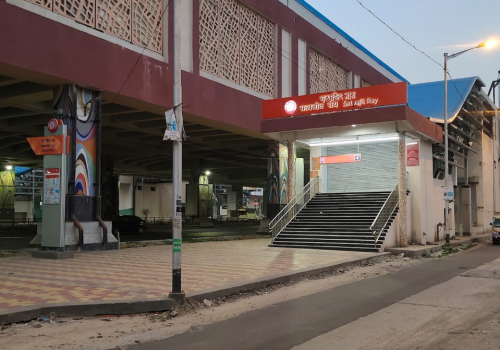 Satyajit Ray Metro Station, Survey Park, Santoshpur, Kolkata, West ...